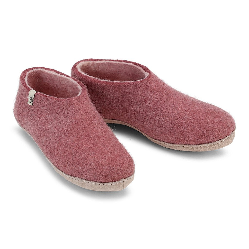 Felted Wool Slippers | Full Foot Slippers | Wool Slippers – Nature Shop UK